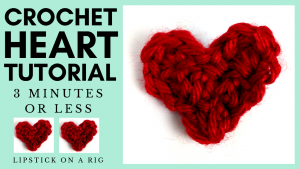 How to Crochet a Heart Tutorial – Tiny Heart Crochet Pattern – Crochet ...