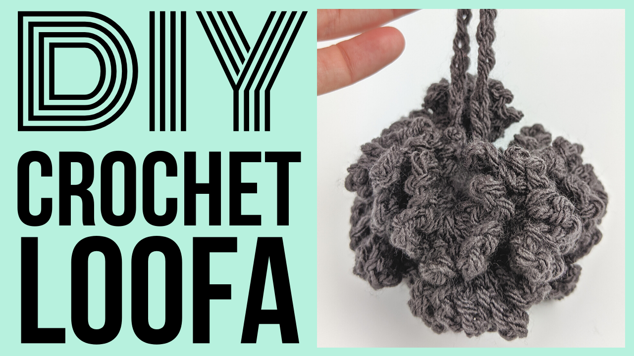 How to Crochet a Loofa or Body Scrubber – Crochet With Julie
