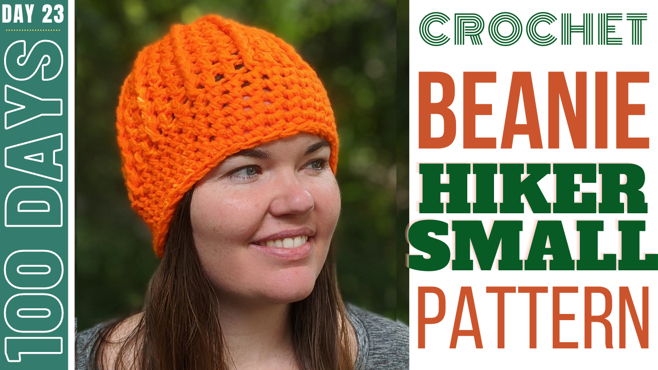 DIY Crochet Beanie – Day 23 – Small Crochet Beanie – Crochet With Julie