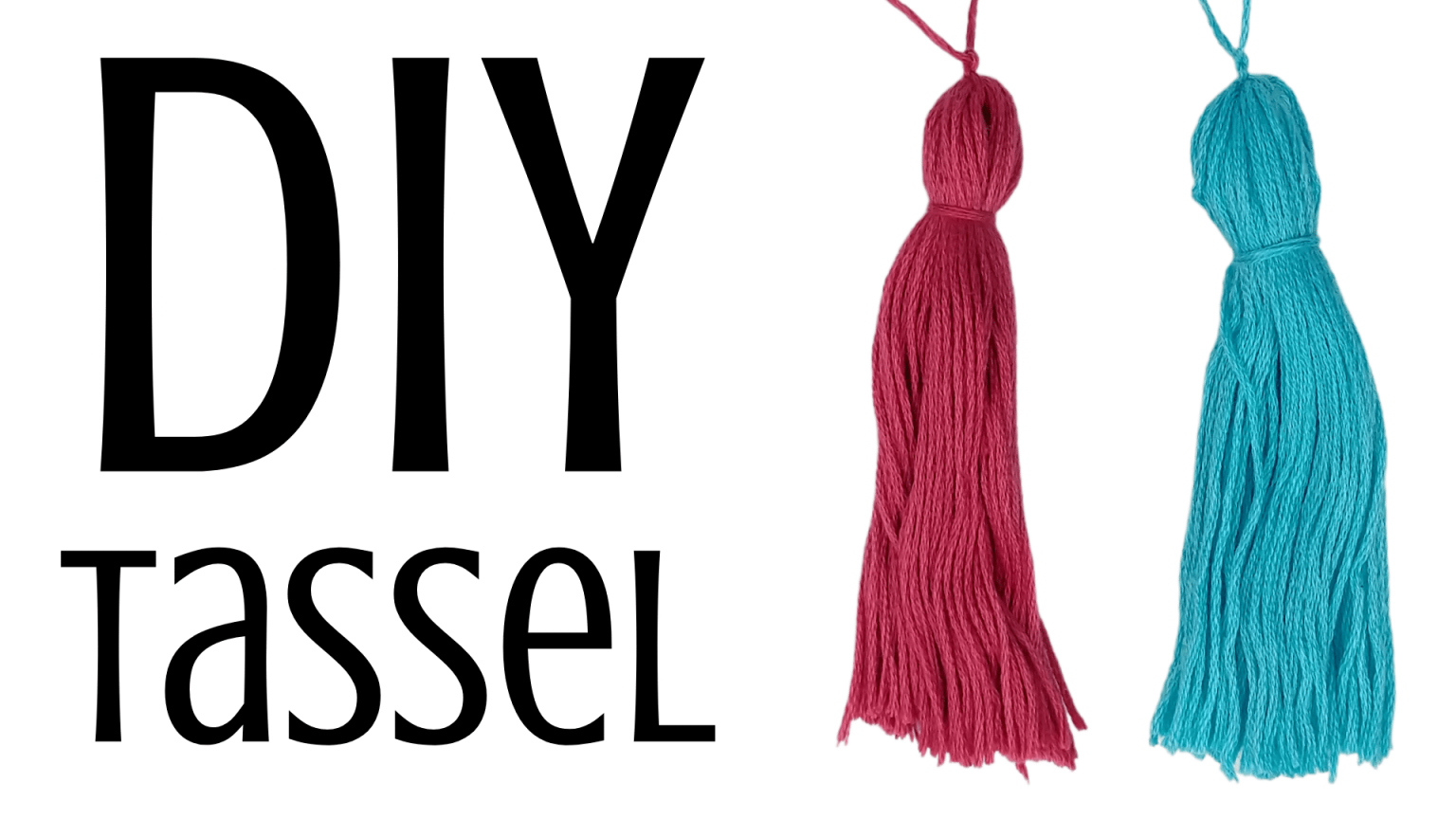 DIY Easy Tiny Tassel – Crochet With Julie